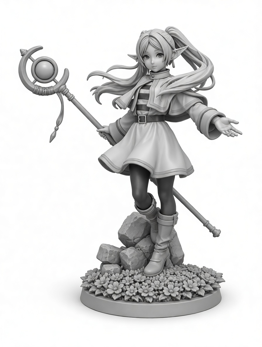 Antelope Archer Figurine STL – Free 3D Print Model | Remeshy