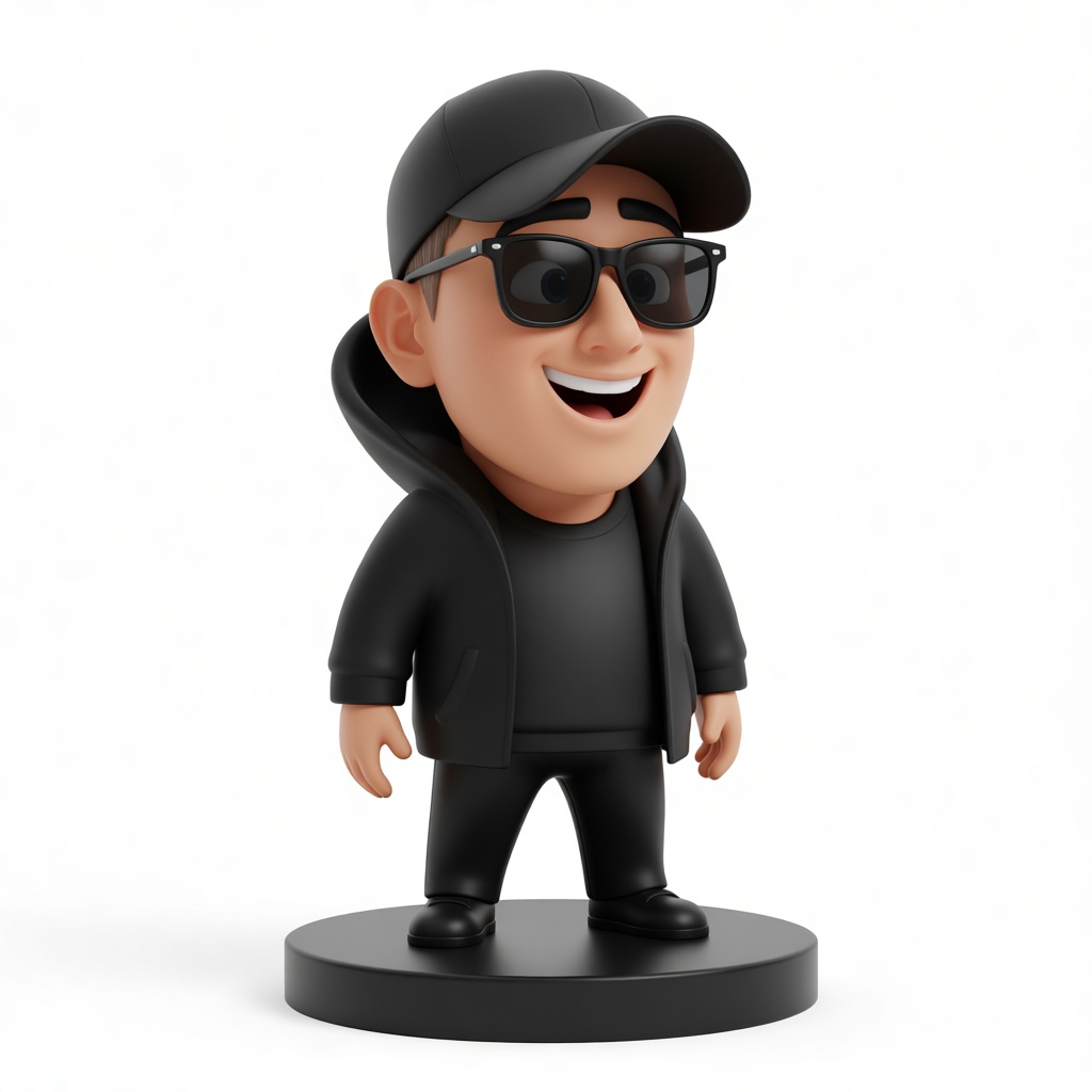 Cool Man Figurine STL – Free 3D Print Model | Remeshy