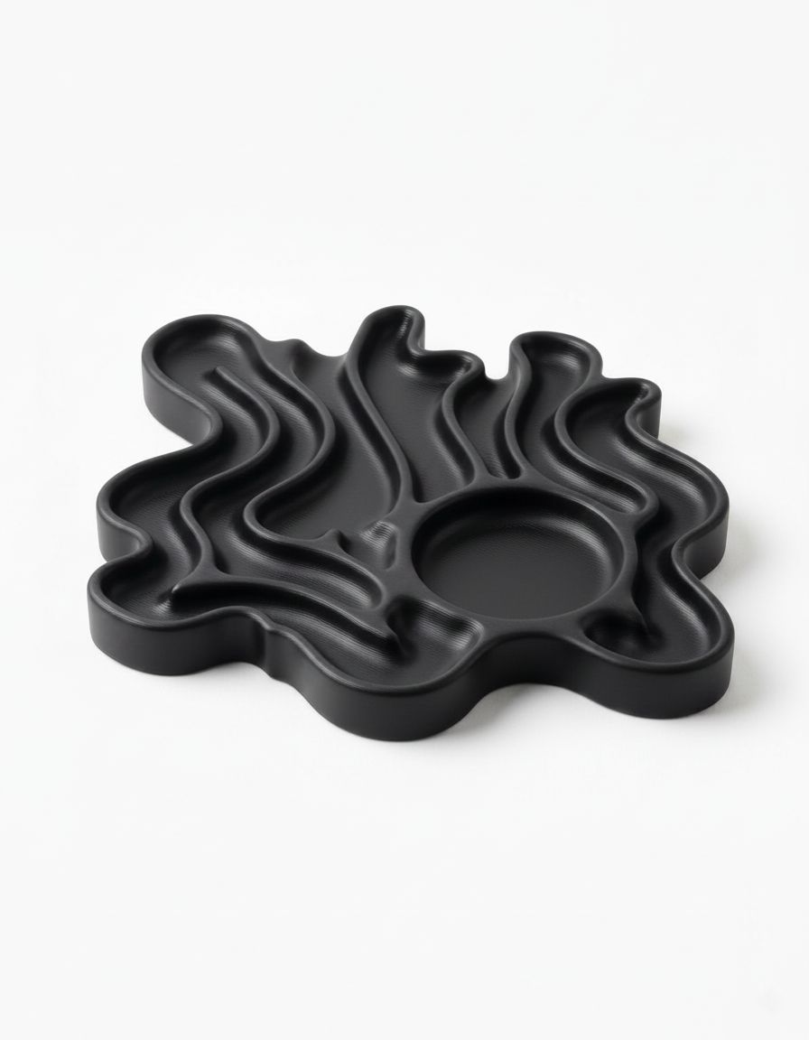 Wavy Dual Vase Model STL – Free 3D Print Model | Remeshy