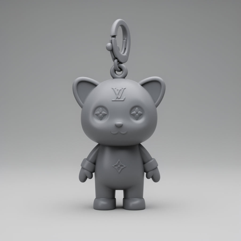 Louis Vuitton Charm STL – Free 3D Print Model | Remeshy