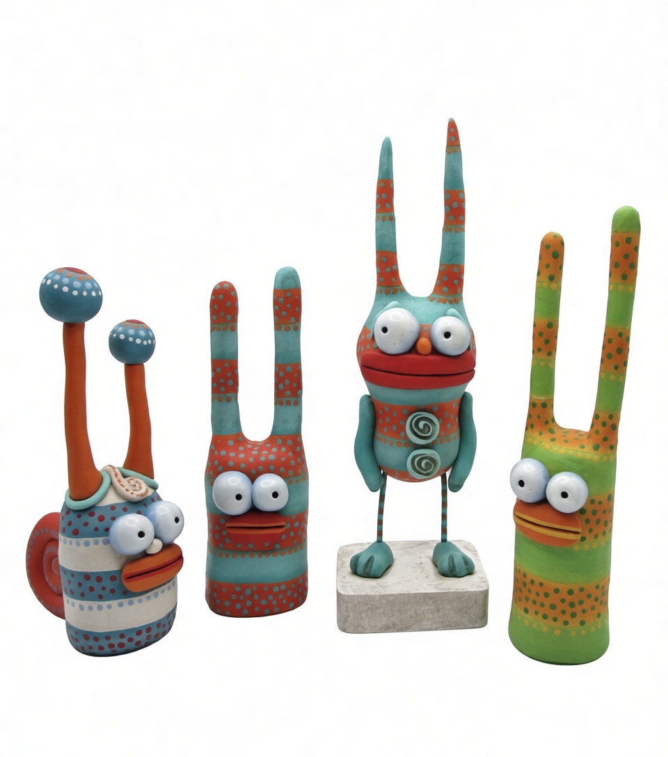 Crazy Eyes Slug Figurines STL – Free 3D Print Model | Remeshy