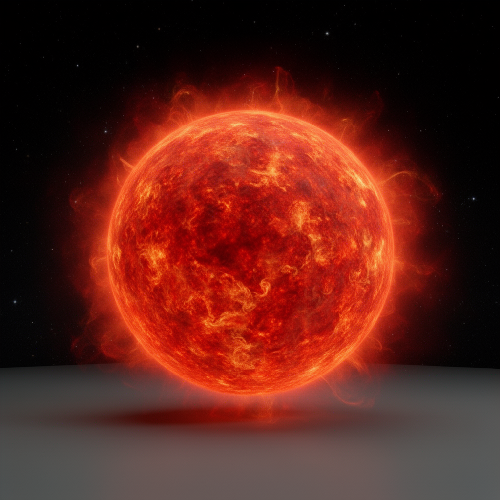 Red Giant Star Model STL – Free 3D Print Model | Remeshy