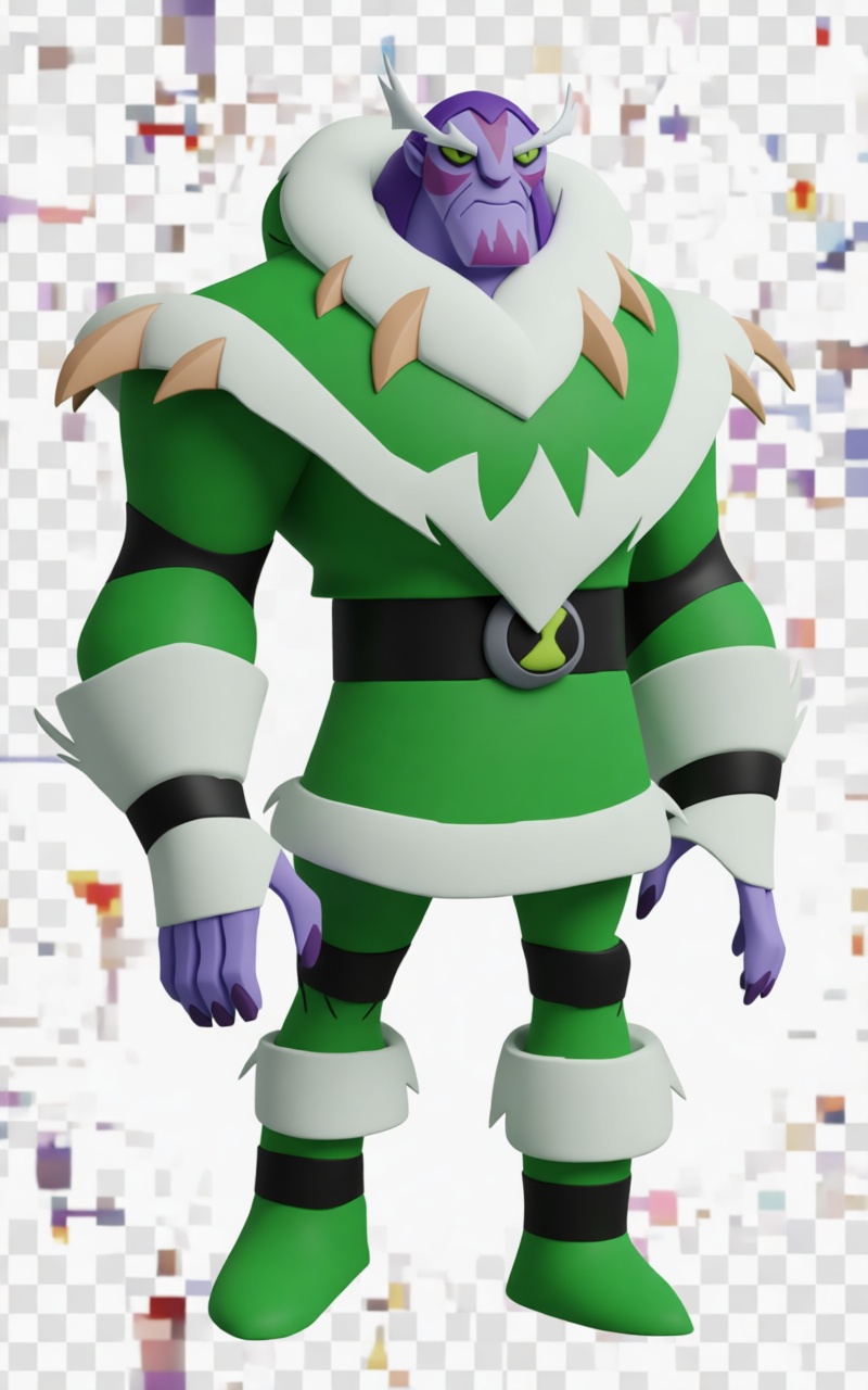 Vilgax Alien Sculpture STL – Free 3D Print Model | Remeshy