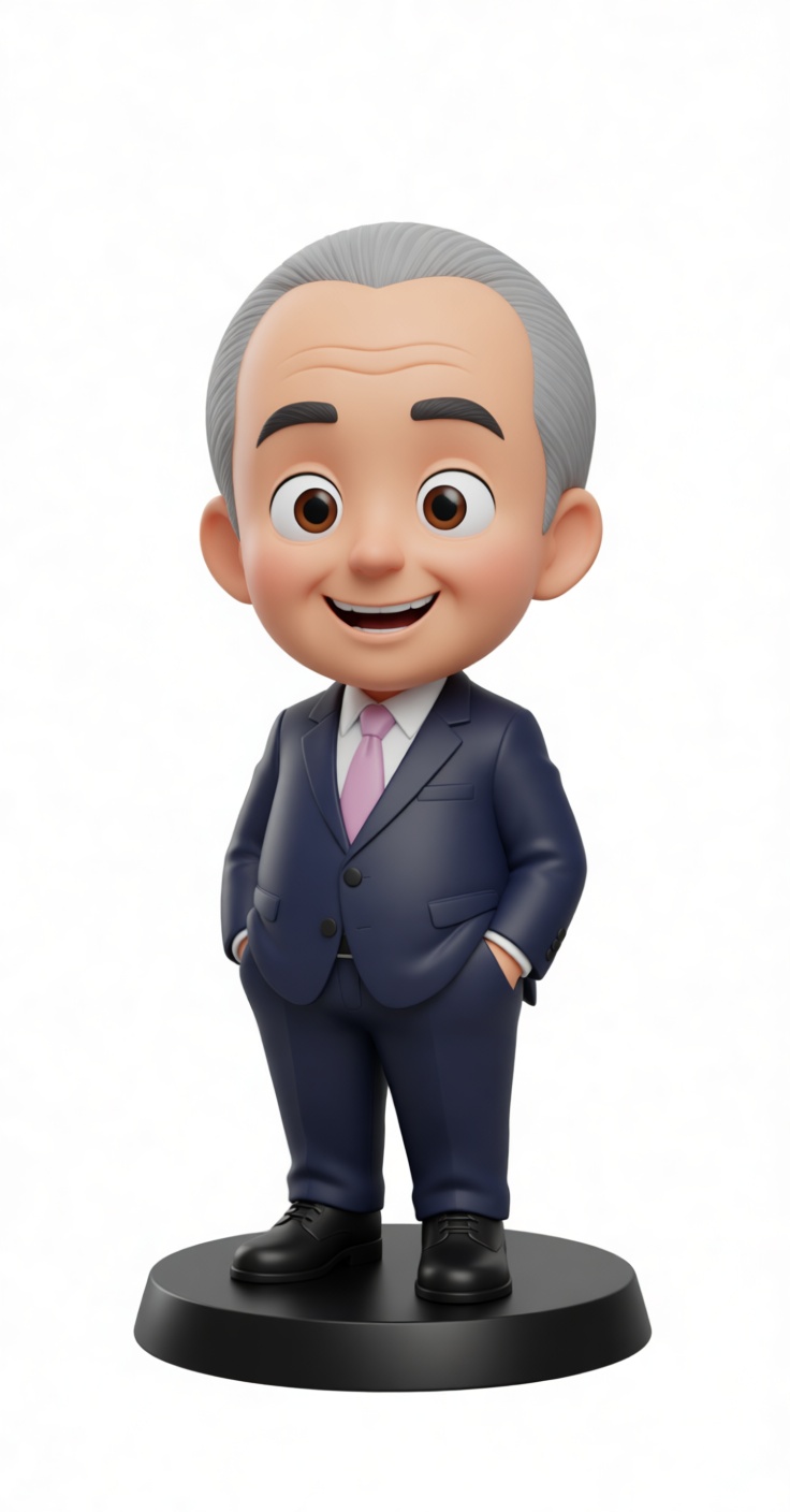 Cartoon Businessman Figurine STL – Free 3D Print Model | Remeshy