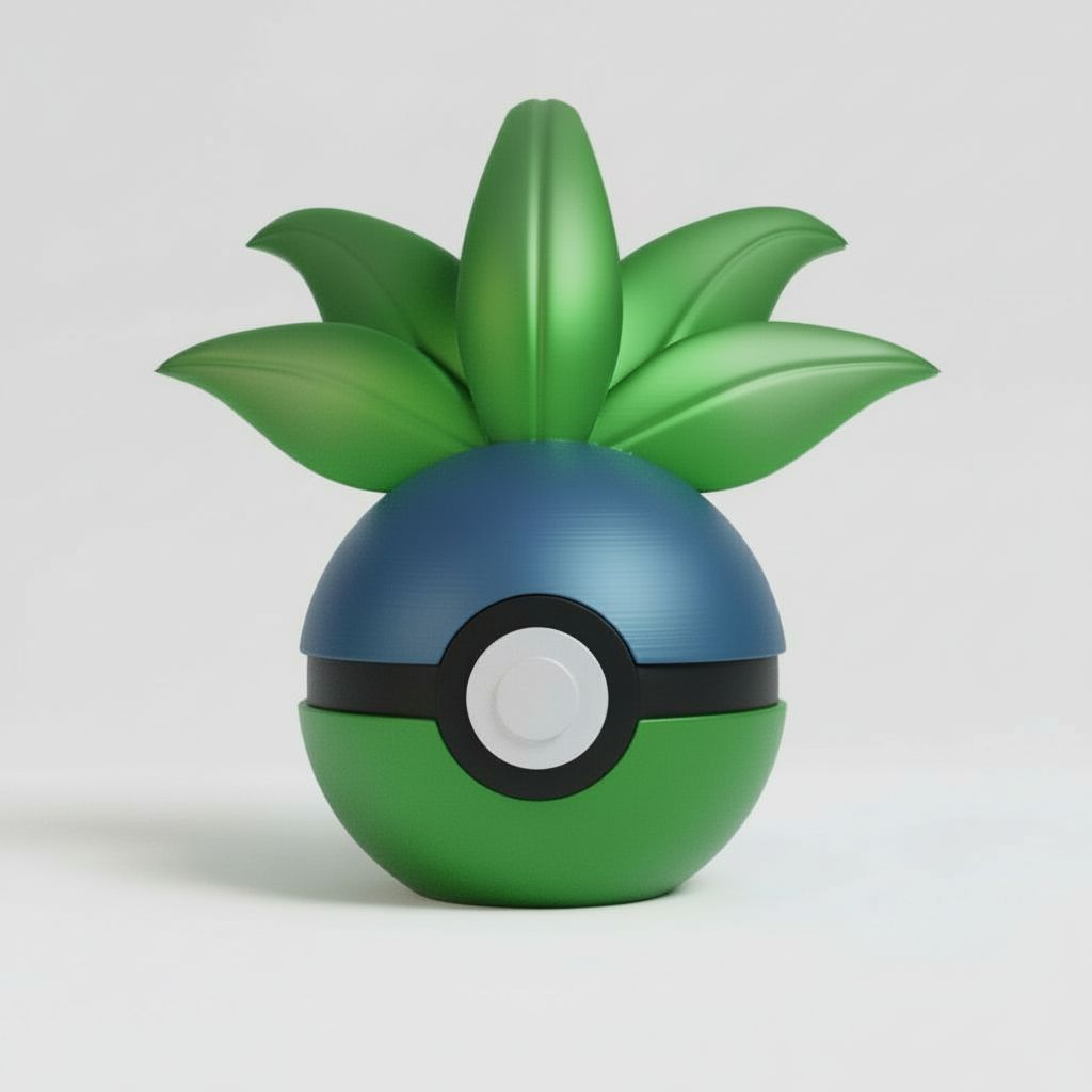 Cherubi Poké Ball STL – Free 3D Print Model | Remeshy