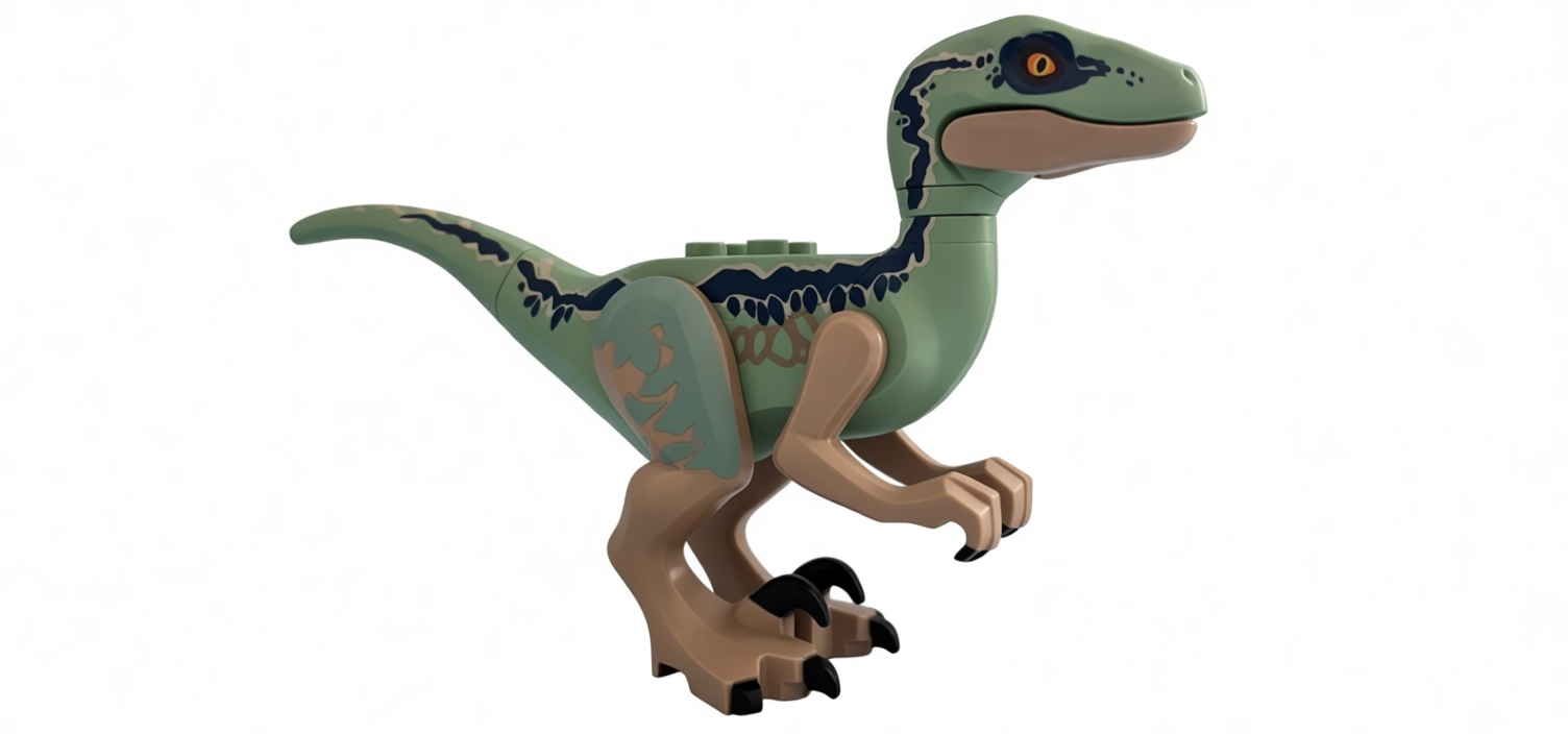 LEGO Velociraptor Figurine STL – Free 3D Print Model | Remeshy