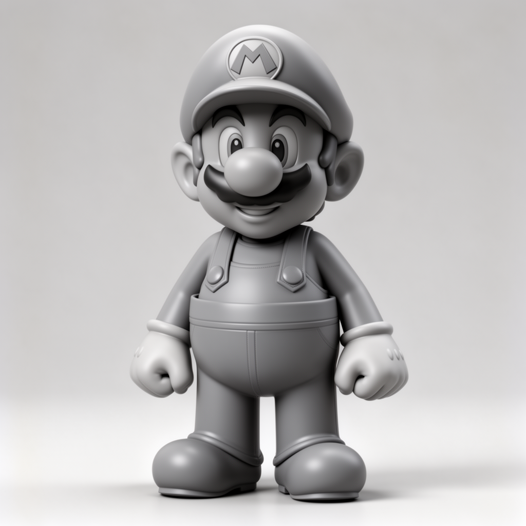 Super Mario Pen Holder STL – Free 3D Print Model | Remeshy