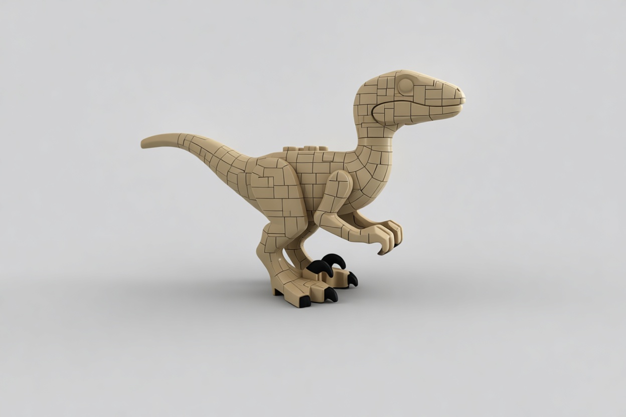 Velociraptor Lego Model STL – Free 3D Print Model | Remeshy