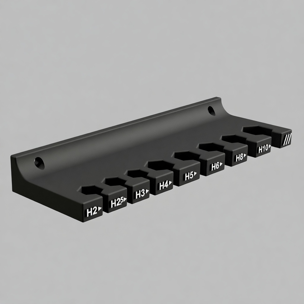 Hex Key Organizer Rack STL – Free 3D Print Model | Remeshy