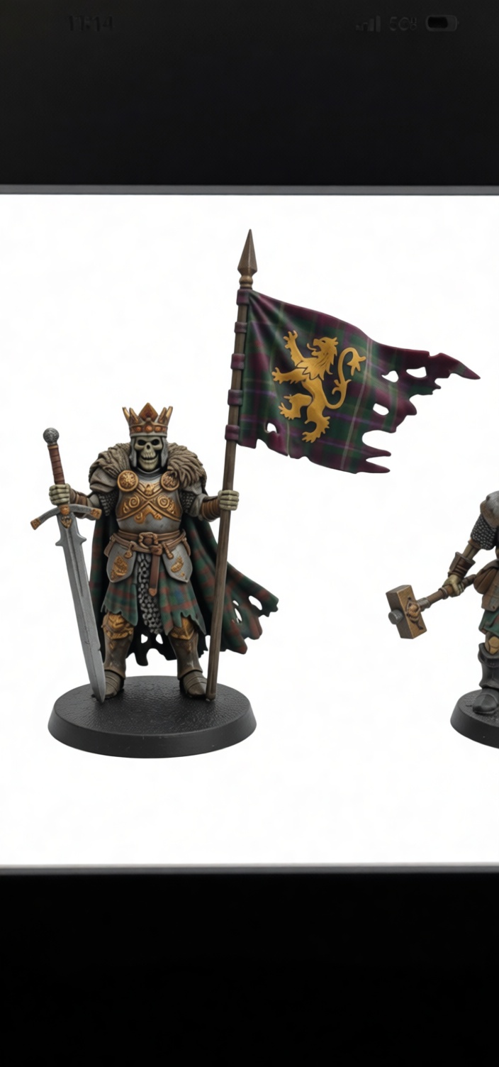Skeleton King Miniature STL – Free 3D Print Model | Remeshy