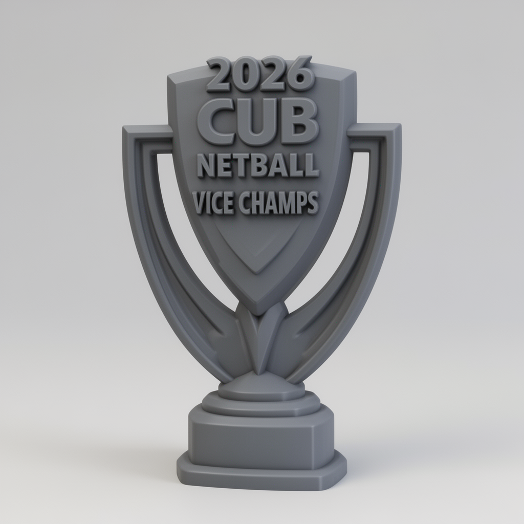 Second Place Trophy Figurine STL – Free 3D Print Model | Remeshy