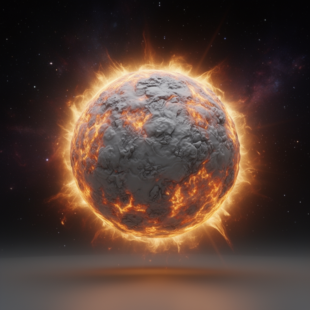 Red Giant Star Model STL – Free 3D Print Model | Remeshy