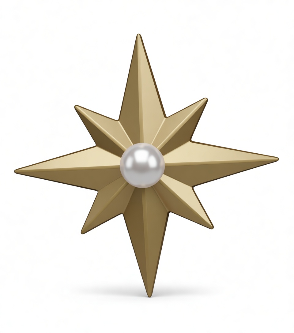Eight Point Star Ornament STL – Free 3D Print Model | Remeshy