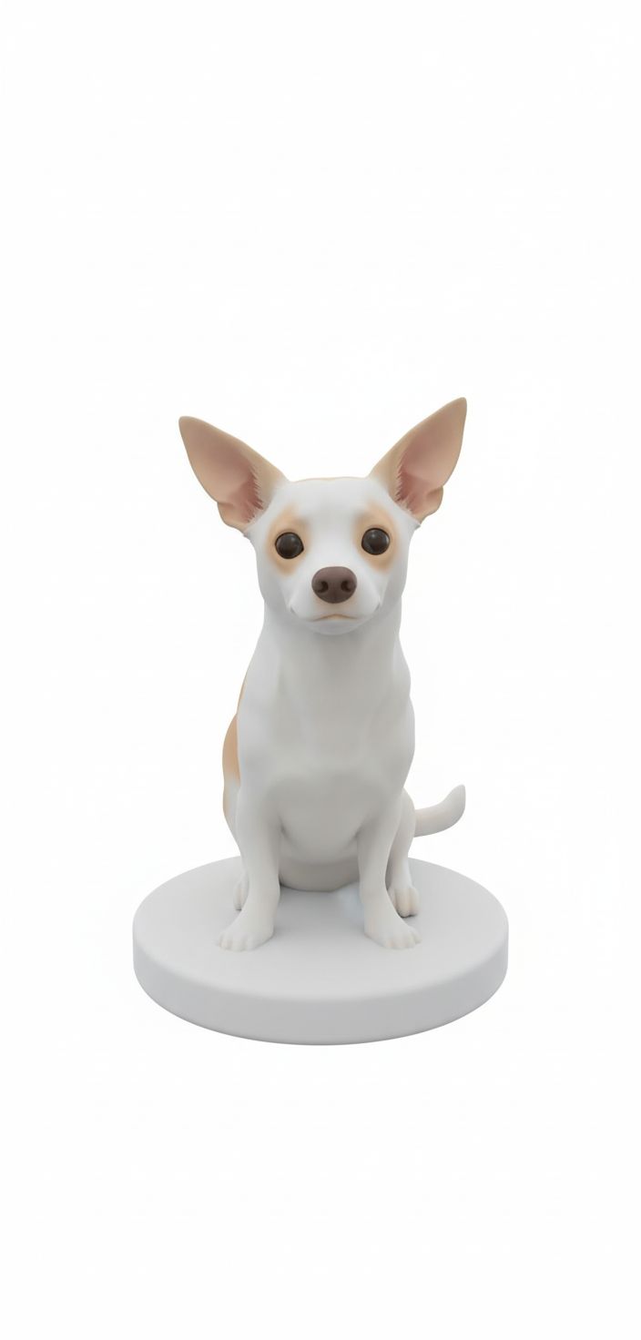 Japanese Chin Dog Figurine STL – Free 3D Print Model | Remeshy