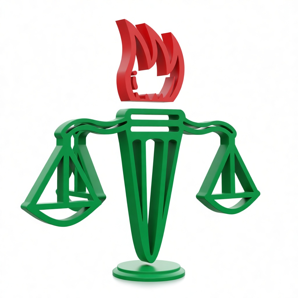 Scales of Justice Sculpture STL – Free 3D Print Model | Remeshy