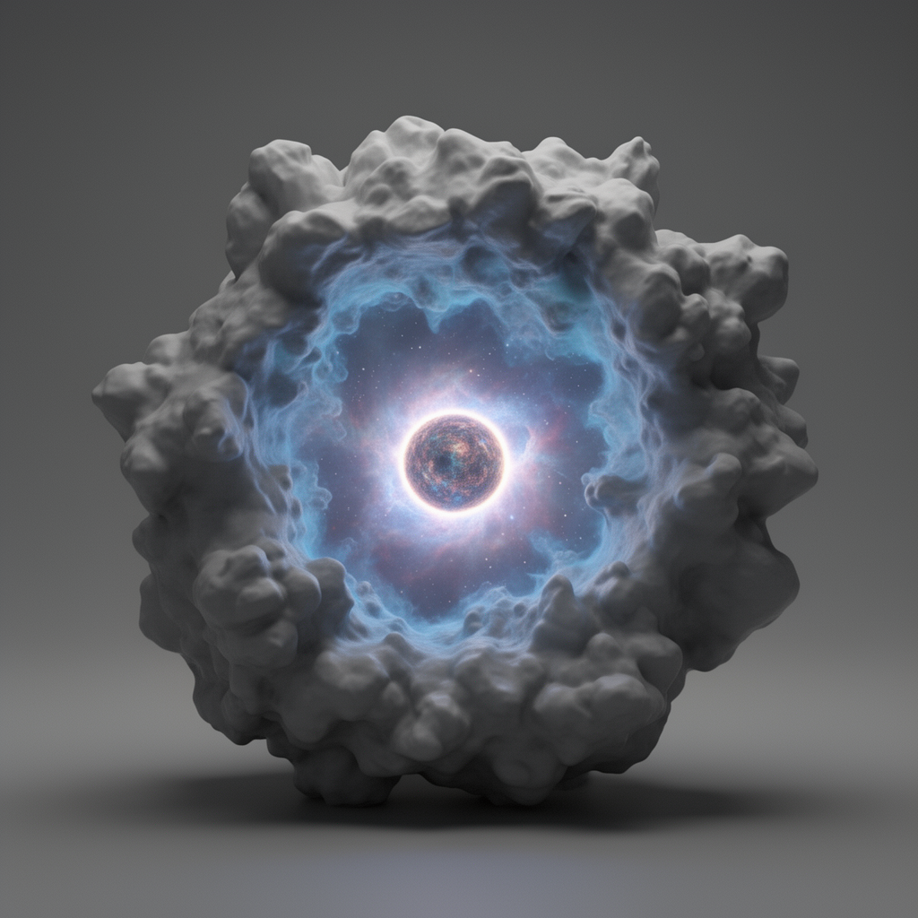 Protostar Nebula Sculpture STL – Free 3D Print Model | Remeshy