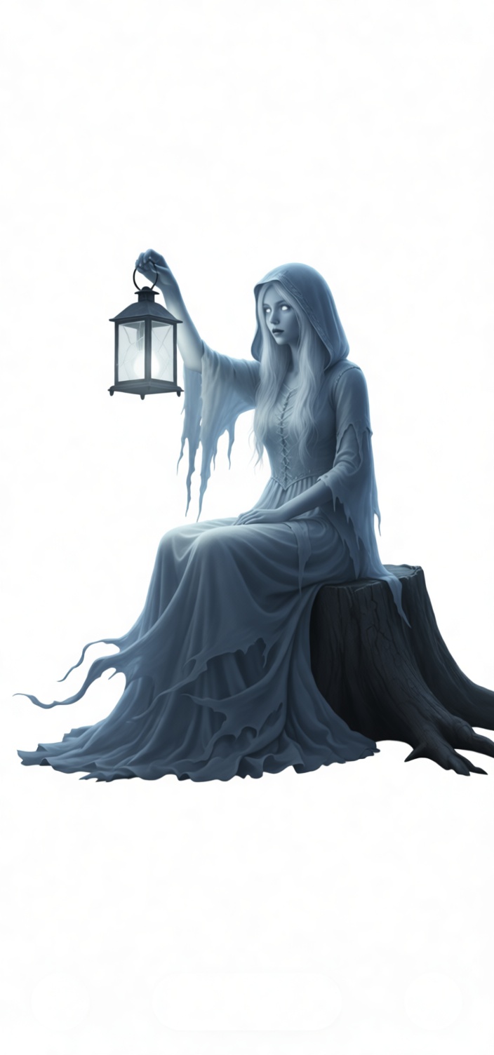 Ghostly Woman Figurine STL – Free 3D Print Model | Remeshy