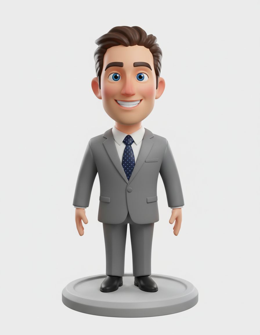 Businessman Character Figure STL – Free 3D Print Model | Remeshy
