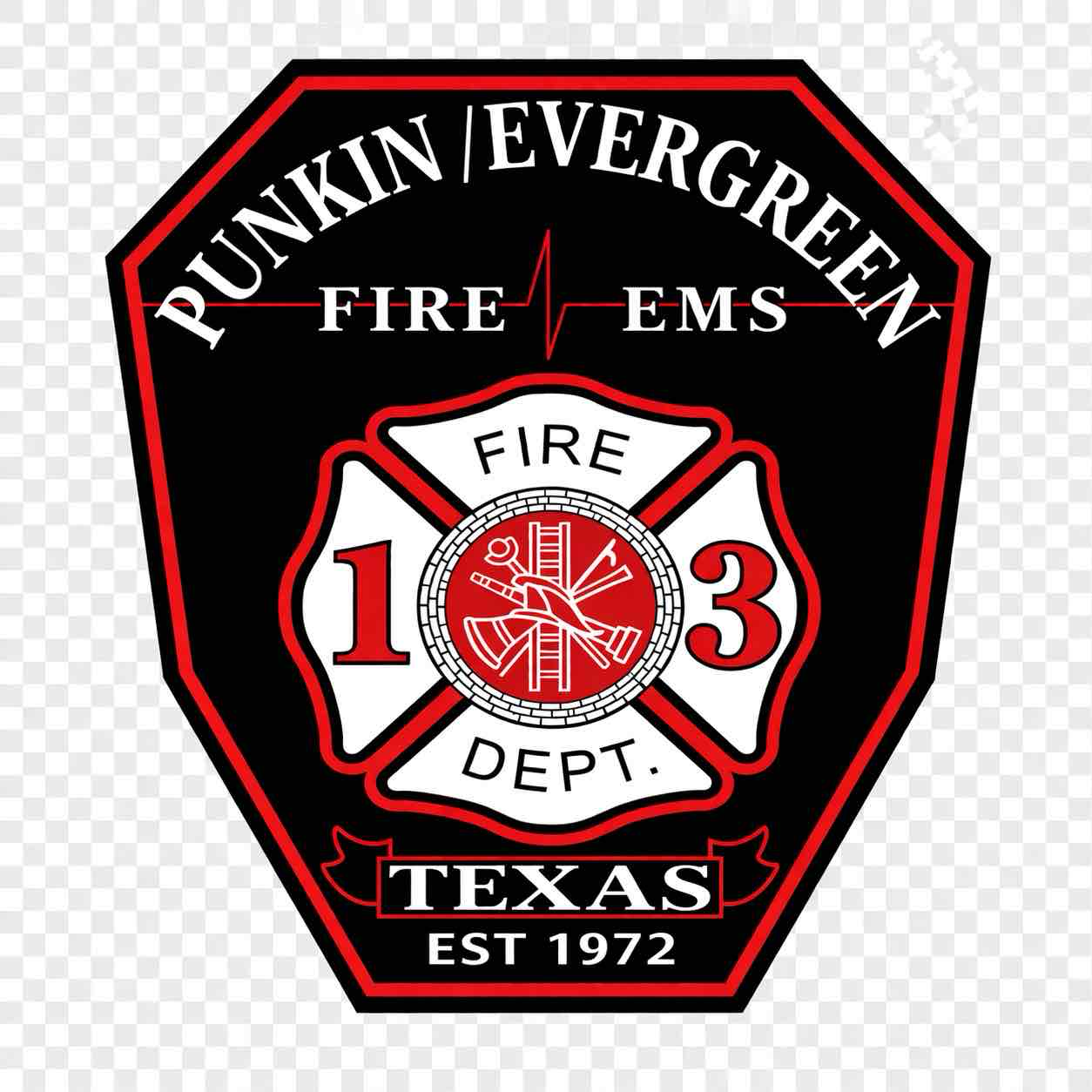 Punkin Evergreen Fire Department Emblem STL – Free 3D Print Model | Remeshy