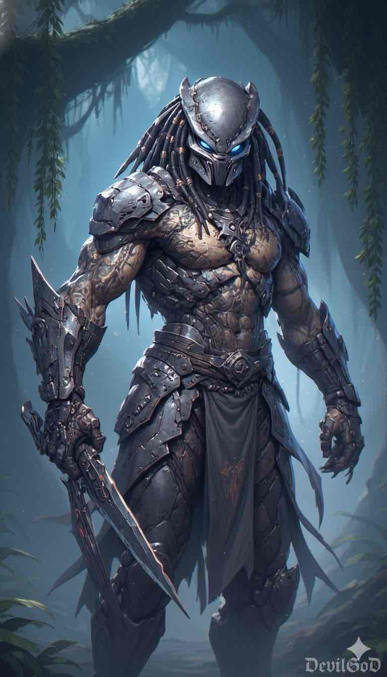 Predator Warrior Pose STL – Free 3D Print Model | Remeshy
